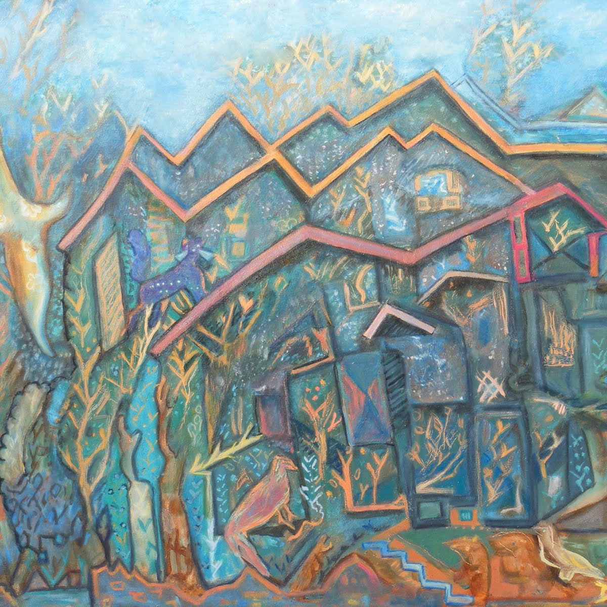 Pet House Mountain – Art by Deeling