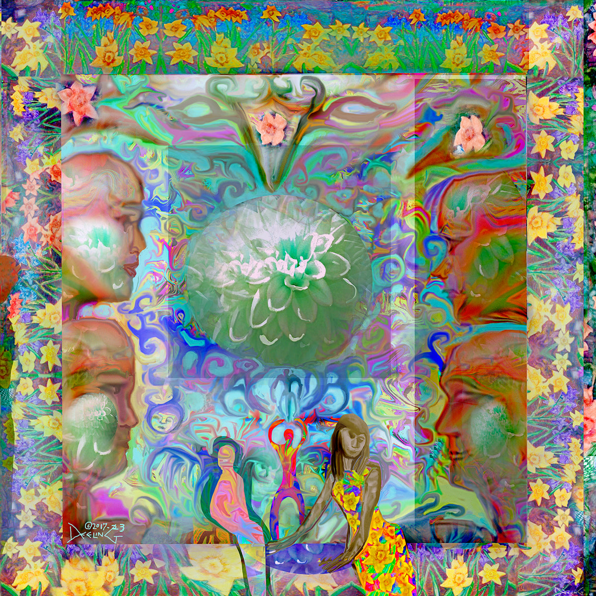Dusty Dream 2016 Fine Art Print – Art by Deeling